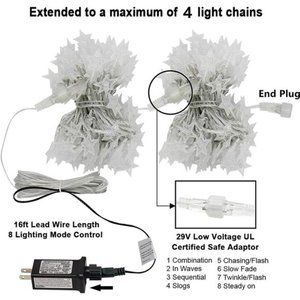 Holiday | 10 Led Star String Lights Plug In Fairy String Lights ...